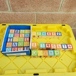 Imaginarium | Toys | Alphabet Wooden Blocks | Poshmark